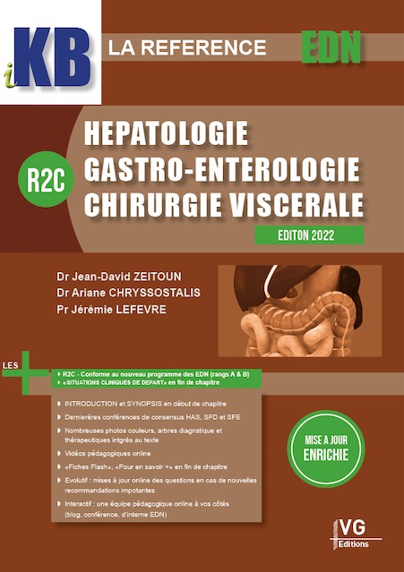 iKB hépato-gastro-entérologie, R2C, 2022, Jérémie Lefevre, VG éditions